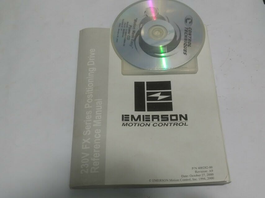 Emerson FX-340 positioning servo drive 960133-01 c5/B4 Control ...