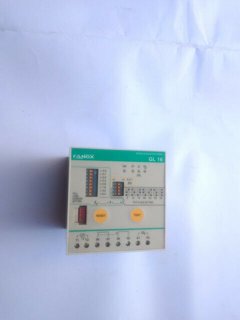 FANOX GL 16 Motor Protection Relay GL16 4.0-16.7 A - Industrial SOL Pte Ltd
