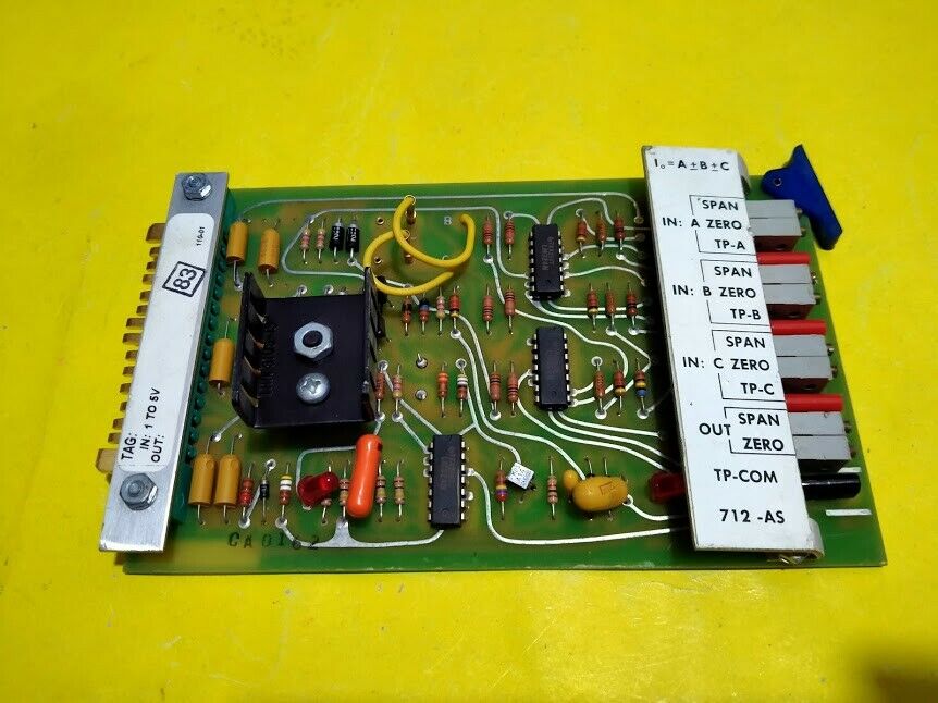 Acromag Inc 1018-139B 712-AS PC Board Adder/Subtractor Card 1018139B ...