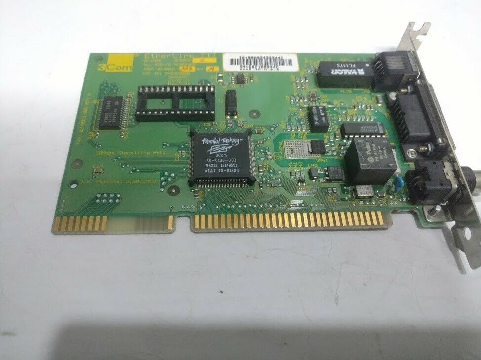 3Com EtherLink III 3C509B-C Assy 03-0021-002 Rev A ISA Network Card ...