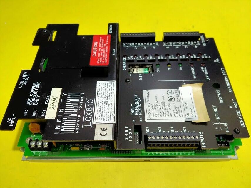 Andover Controls LCX810 Infinity Controller Energy Management Equipment ...