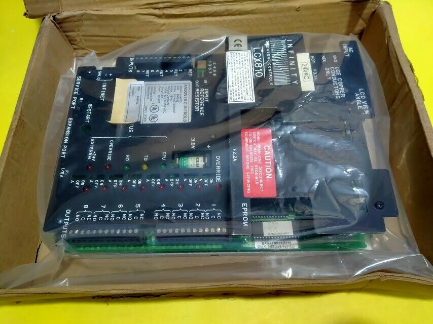 Andover Controls LCX810 Infinity Controller Energy Management Equipment ...