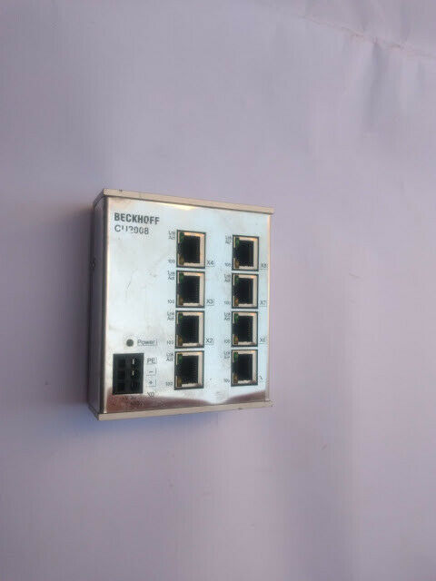 Beckhoff CU2008-0000 Ethernet Switch 8 Ports CU2008 - Industrial SOL ...
