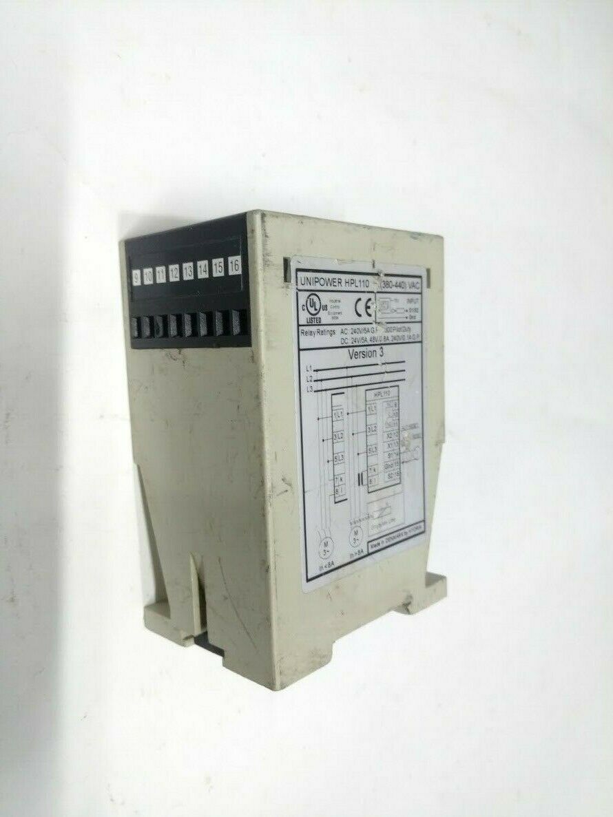 Unipower HPL110 Digital Power Controller timer relay Version 3 3X(380 ...