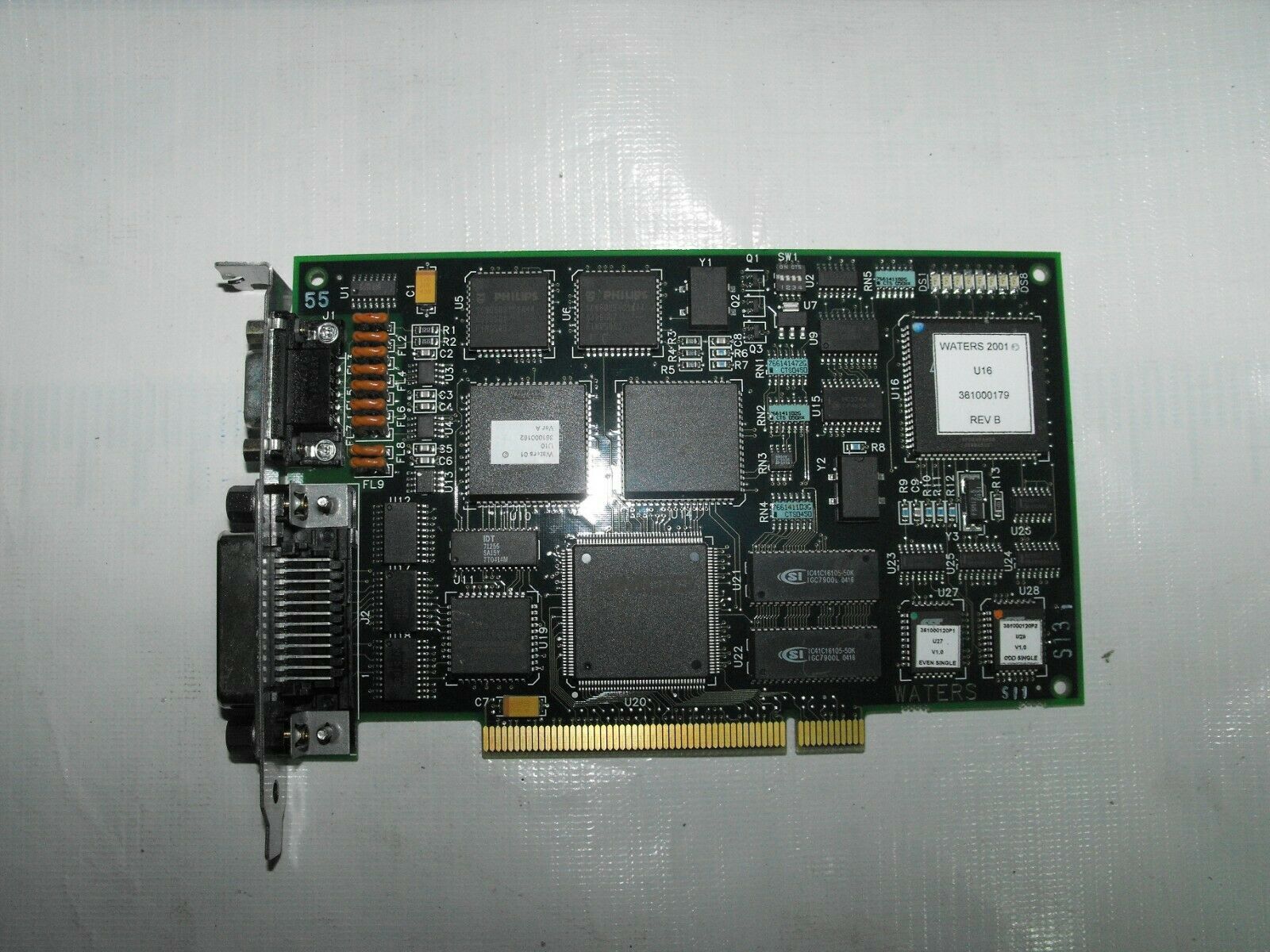 Waters BusLACE 21000017220 Rev D PCI Waters HPLC Assy PCB 510000172 Rev ...