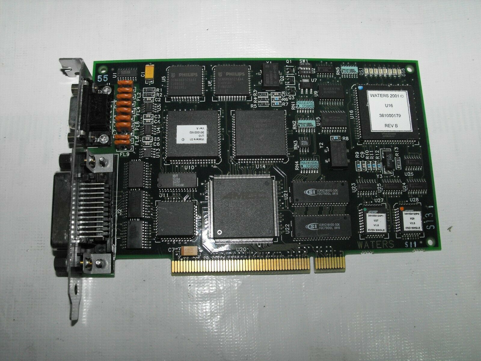 Waters BusLACE 21000017220 Rev D PCI Waters HPLC Assy PCB 510000172 Rev ...