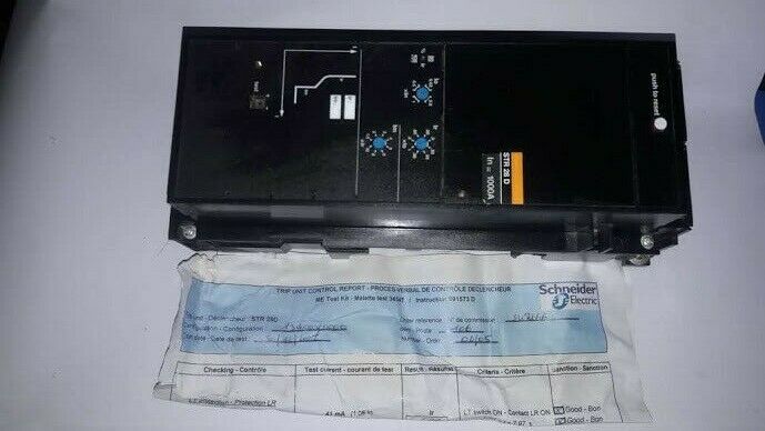 Merlin gerin STR 28D Trip Unit SK 2166 106 02/05 M12H1 3P New