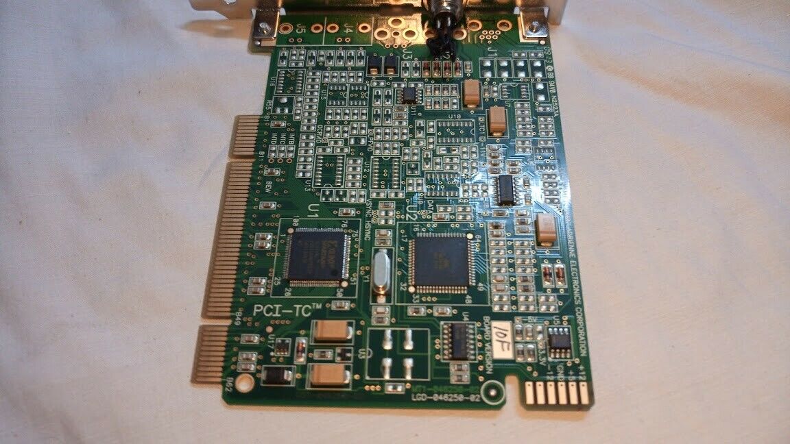 Adrienne electronics corp. LGD-046250-02 Rev 10F PCI-TC PCI Timecode ...