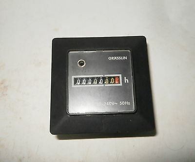 New Grasslin UWZ48 Hours Run Meter 7 digits 220- 240V ac 50Hz ...