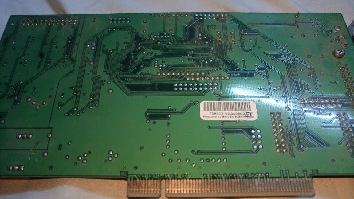Binder Elektronik BS MSI58801 E.Jaeger MB1200 Pci interface card ...