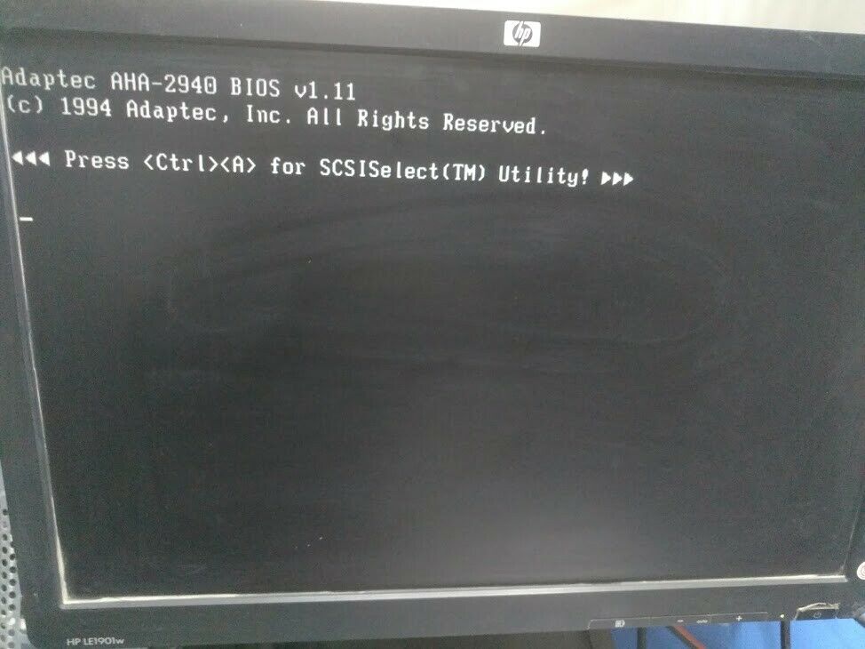 Adaptec AHA-2940 Bios V1.11 Assy 566505-00 PCI SCSI controller card ...