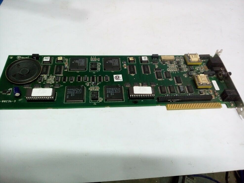 Hayes Dual Modem JT Fax 14400B Dual JTFAX 144B Dual ISA PC card