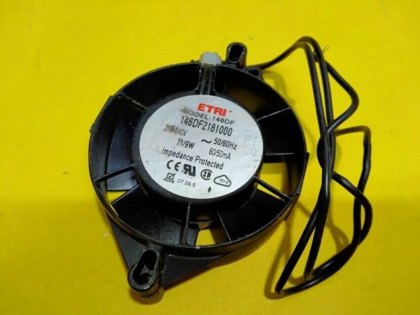 ETRI Model 146DF Impedance Protected Fan 146DF2181000 - Industrial SOL ...