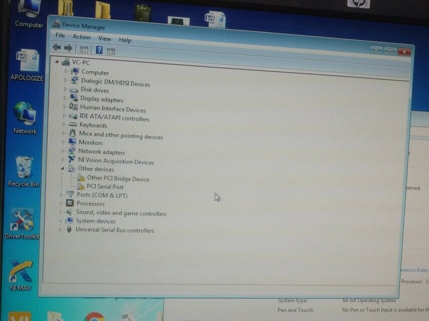 Comtrol Europe BD-PCI16 RocketPort 550 8 Control Card BDPC116 ...