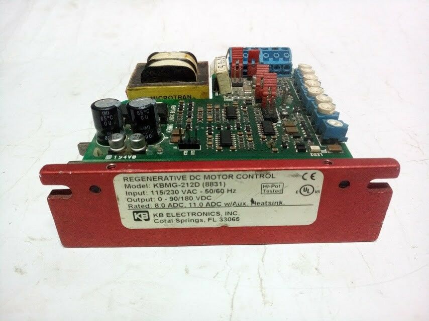 KB Electronics KBMG-212D Rev E Regenerative Dc Motor Control KBMG212D ...