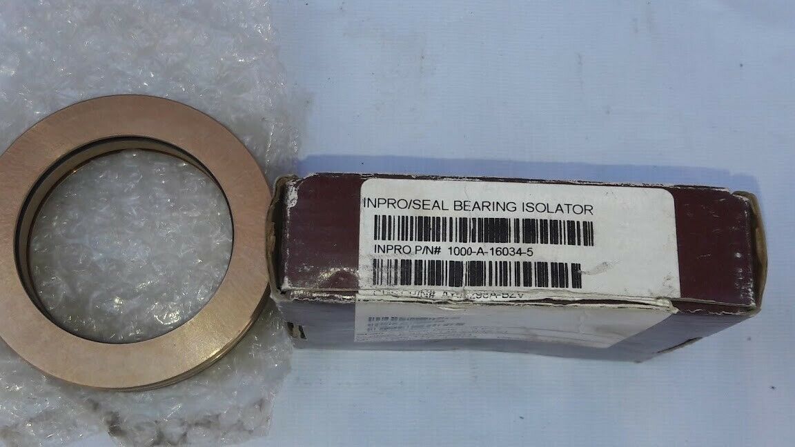 Inpro Corporation P/n 1000-A-16034-5 Inpro/Seal Bearing Isolator ...