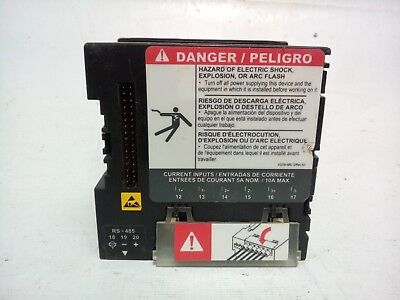 Square D PM820 U11 10.220 Ser C8G Power Logic PM800 Display Schneider ...