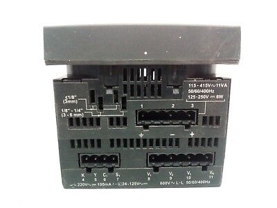 Square D PM820 U11 10.220 Ser C8G Power Logic PM800 Display Schneider ...