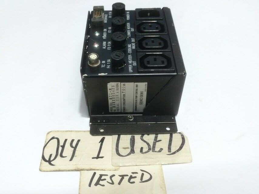 SEIKO SEIKI SCU-STC-M Turbomolecular Pump Control Unit SCUSTCM ...