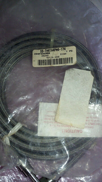 New Swagelok SS-TH4TA4PM4-174 D94FX0035B Teflon Hose - Industrial SOL ...
