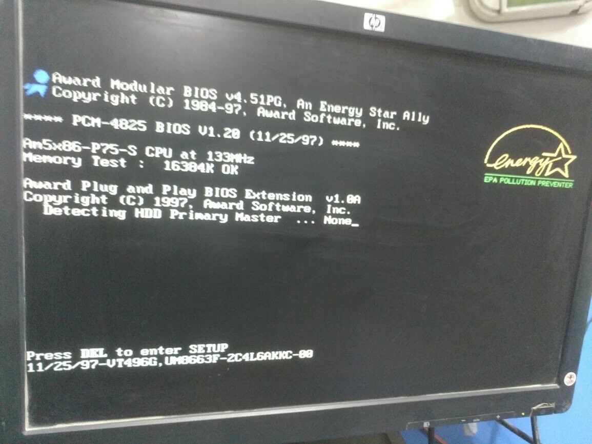 PCM-4825 Rev A1 03-1 Industrial SBC Advantech PCM-4825 Bios V1.20 ...