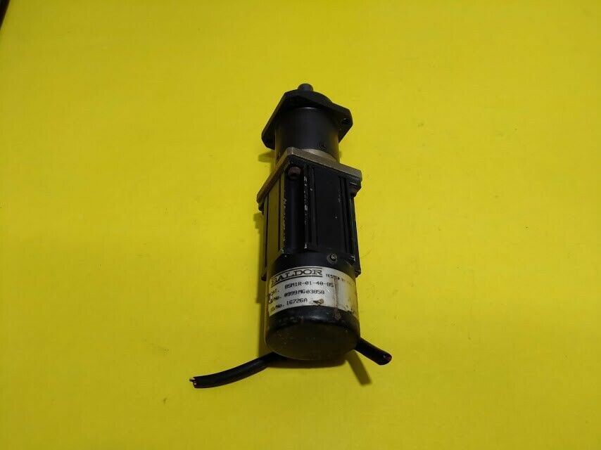 Baldor BSM1R-01-40-B5 Servo Gear Motor Mujno 040 Precision Gearing ...