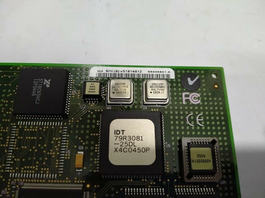 DIGI 50000490-06 Acceleport PCI Controller Interface 55000536-06 F PCB ...