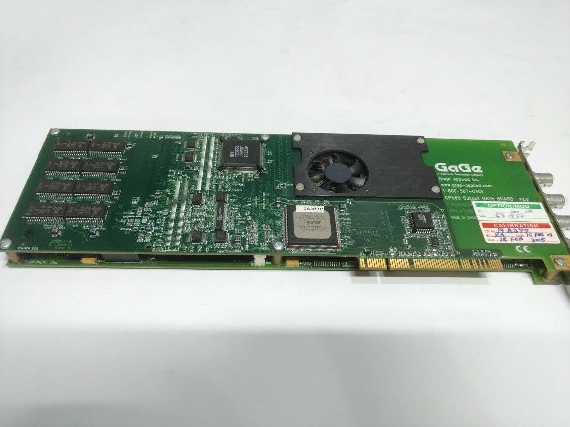 Gage CS1450 1-800-567-GAGE CP500 Cutout Base Board V2.0 GAGe 1450 14bit ...