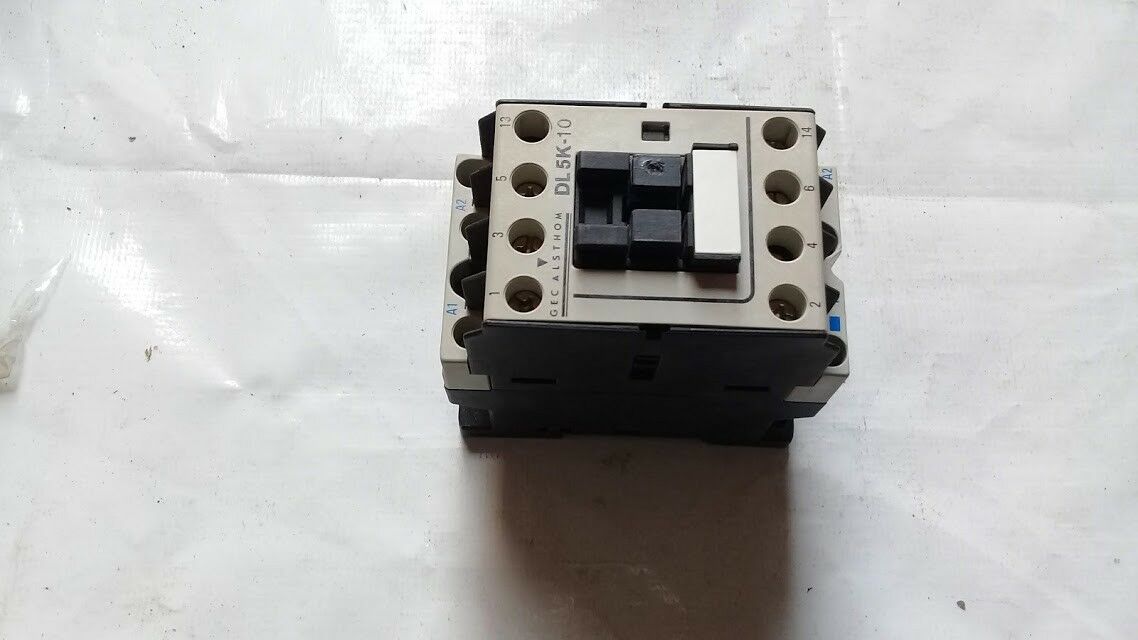 New Gec Elsthom DL 5K-10 Contactor Starter Relay - Industrial SOL Pte Ltd