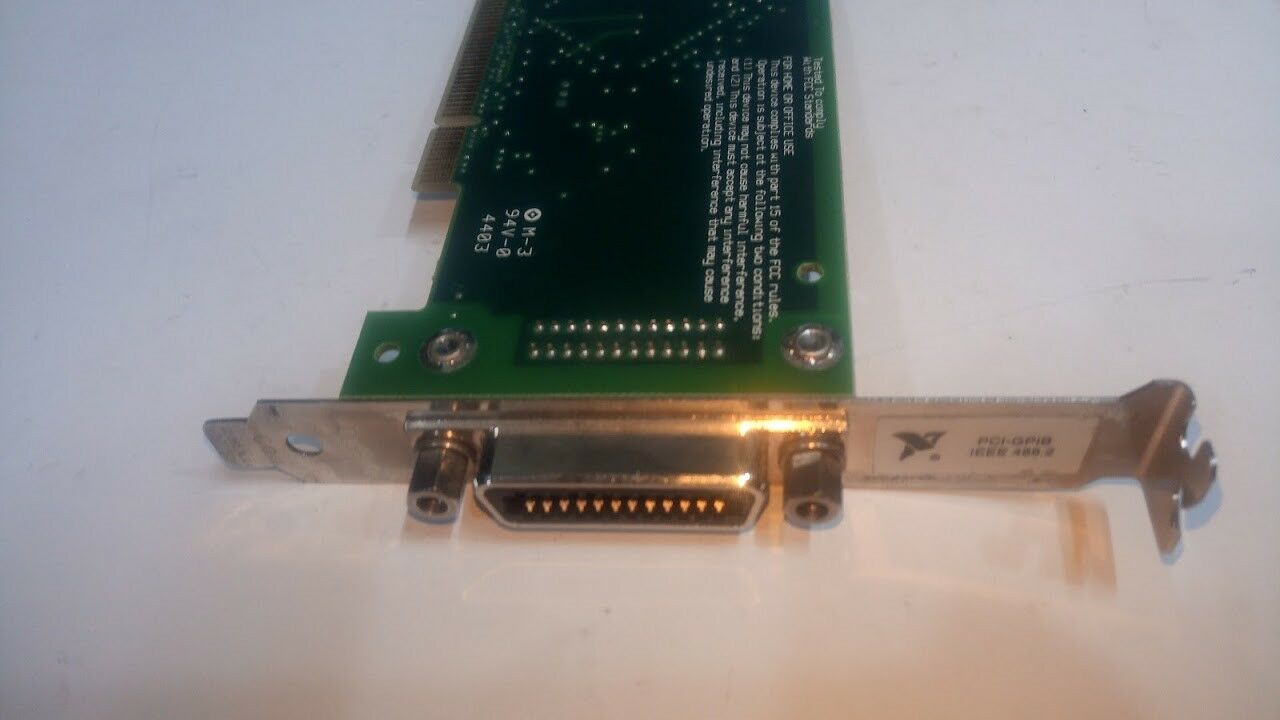 National Instruments PCI-GPIB Assy 188513B-01 data acquisition IEEE 488.2 - Industrial SOL Pte Ltd
