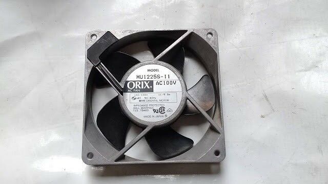ORIX MU1225S-11 Aluminum Frame Cooling Ac Fan 100/100v 11/9.5W - Industrial SOL Pte Ltd