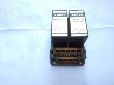 Omron 61F-G and 61F-11 Relay Unit TDL Omron TATEISI Electronics co ...