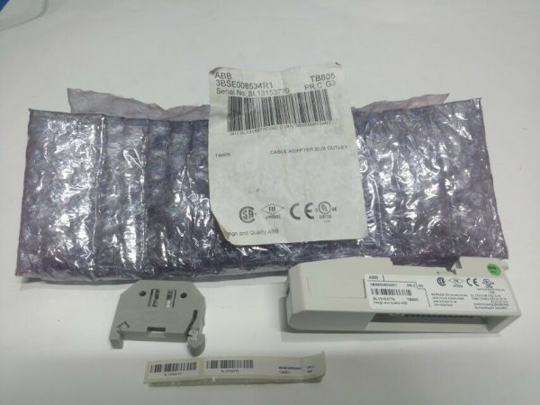 New 3bse008534r1 ABB cable adapter bus outlet TB805 PR. C S800 I/O ...