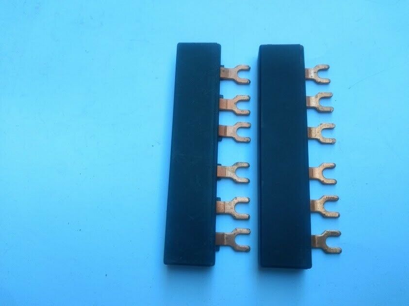 Lot of 2 Klockner Moeller B 3.0/2-PKZ 0 Feeder Busbar Connect B302PKZ0 ...
