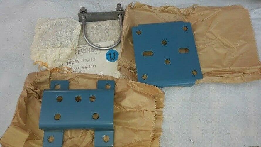 Fisher 18B5817X012 MTG Kit 846/3311 Program Mounting Bracket ...