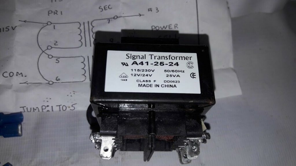 New Signal Transformer A41-25-24 115/230V 50/60Hz 25VA Transformer ...