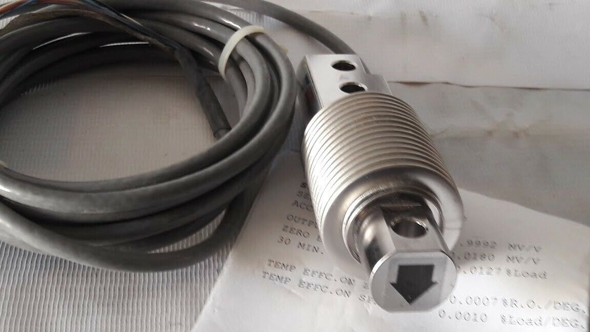 New Vishay TEDEA HUNTLEIGH Model 355 Bending Beam Load Cell Stainless ...