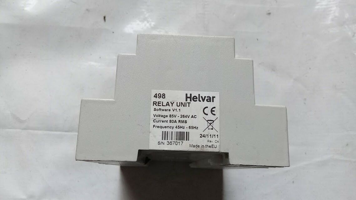 Helvar 498 Relay Unit digidim 498 Rev 5 Software V1.1 - Industrial SOL ...