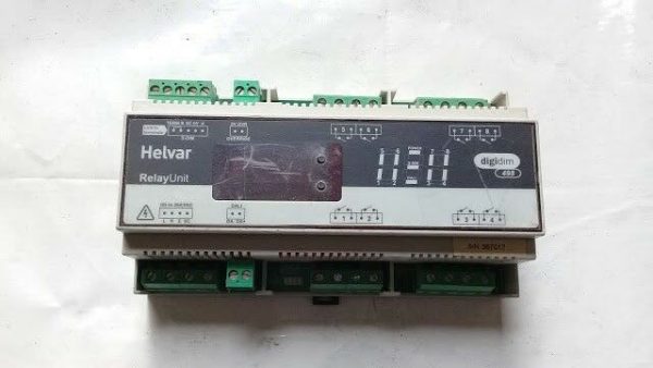 Helvar 498 Relay Unit digidim 498 Rev 5 Software V1.1 - Industrial SOL ...