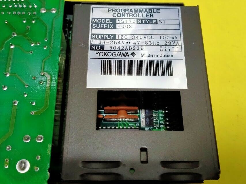 Yokogawa YS170-S1-002 Suffix 002 Style S1 Programmable controller YS170 ... Yokogawa YS170-S1-002 Suffix 002 Style S1 Programmable controller YS170 ...