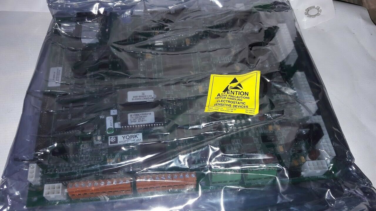 YORK 331-02430-601 Assy 031-02430-001 Rev J MicroBoard 031-02565-000 ...