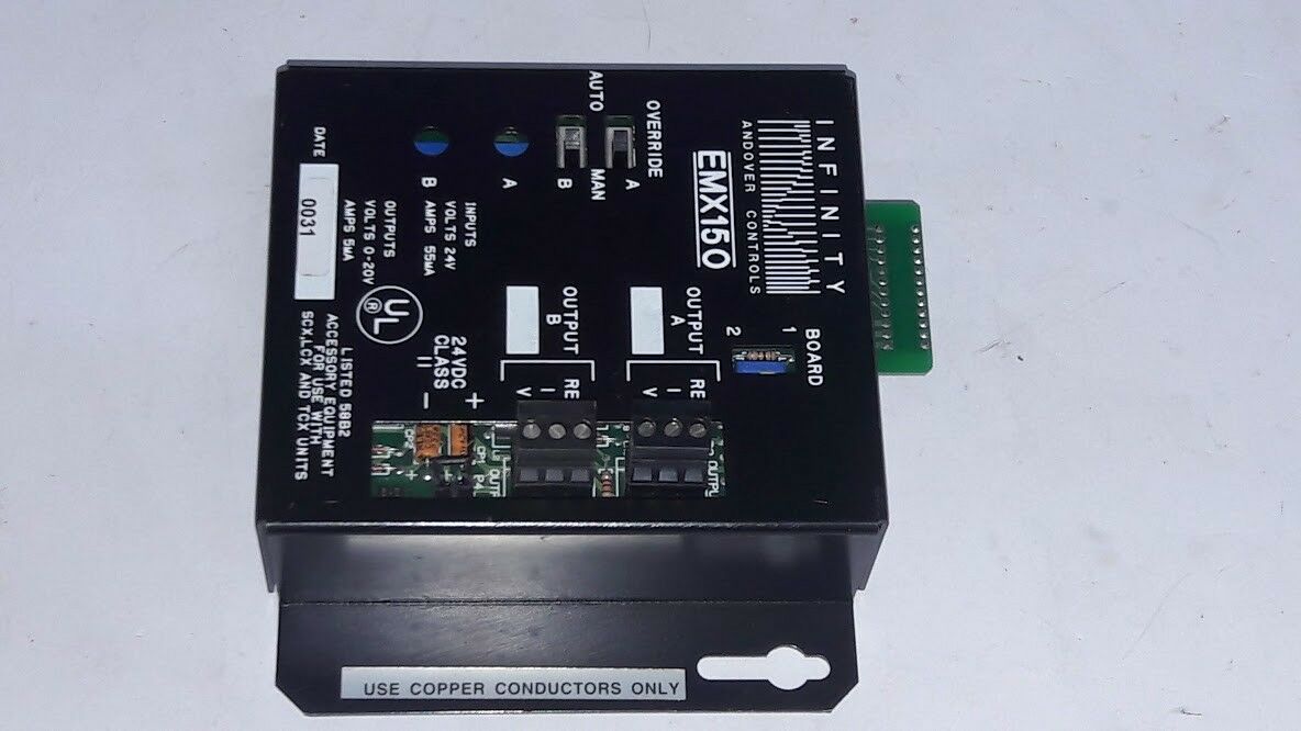 NEW EMX150 INFINITY ANDOVER CONTROLS 24V 55UA - Industrial SOL Pte Ltd