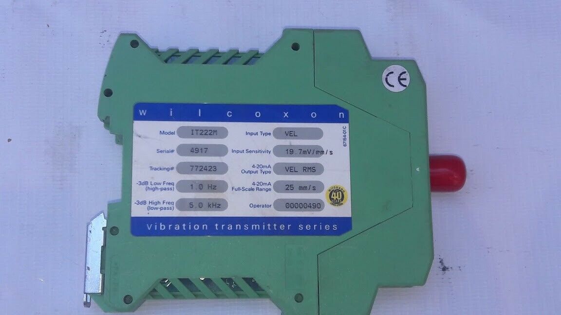 wilcoxon Sensing Technologies iT Series Model IT222M VEL Vibration ...