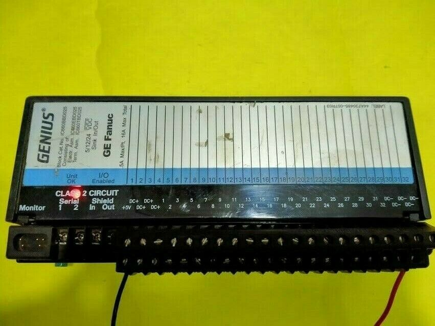GE FANUC IC660TBD025L Module Genius IC660BBD025 24VDC SNK 32 CRT ...