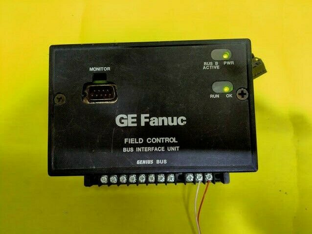 GE Fanuc IC670GBI002F Field Control Bus Interace Unit Genius Bus Intf ...