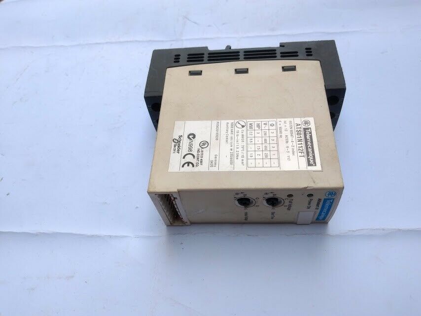 Telemecanique ATS01N112FT Soft Starter For Asynchronous Motor Altistart ...