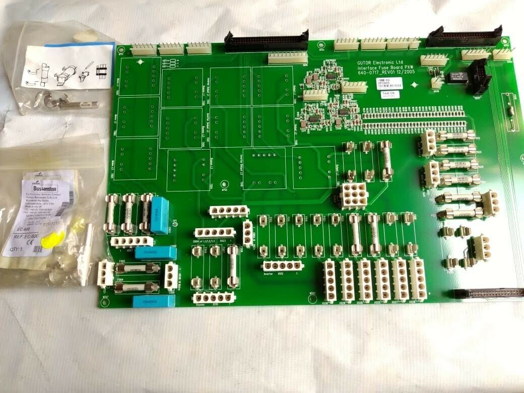 Gutor Electronic Ltd 640-0717 Rev. 01 Interface Fuse Board PXW 6400717 ...