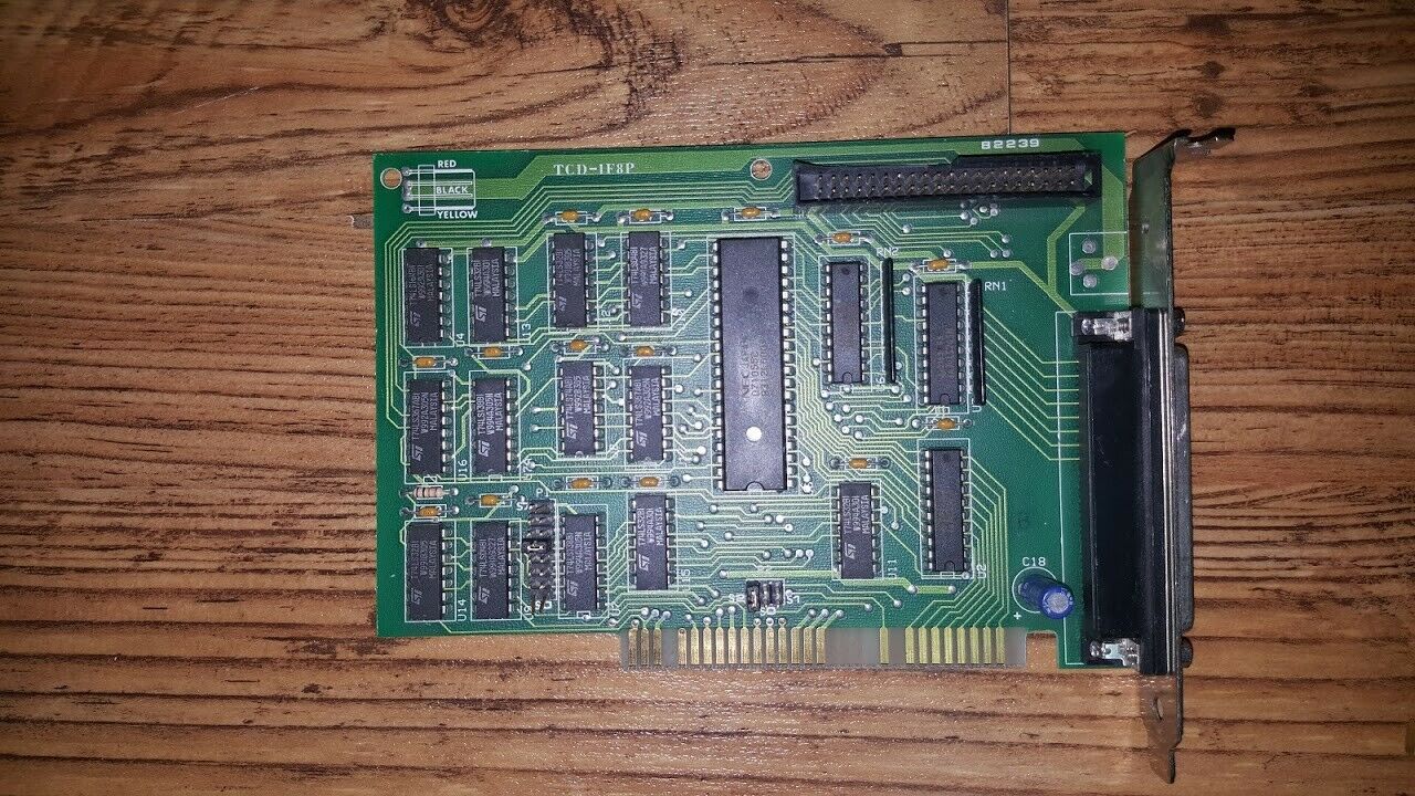 TCD IF8P ISA Pc interface Card TCDIF8P - Industrial SOL Pte Ltd