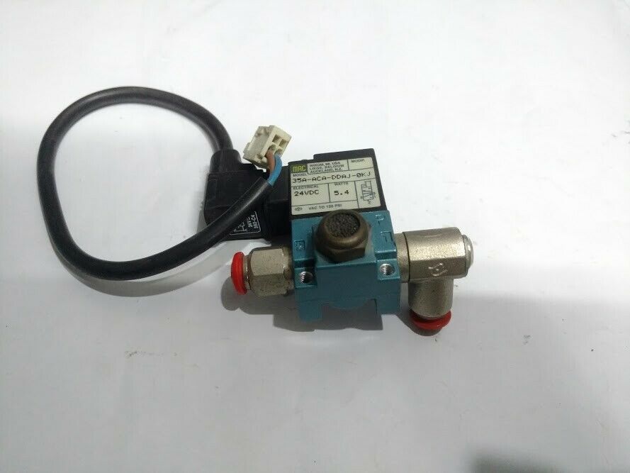 MAC 35A-ACA-DDAJ-0KJ Solenoid Valves 35AACADDAJ0KJ Pull From Basler S2 CD-R