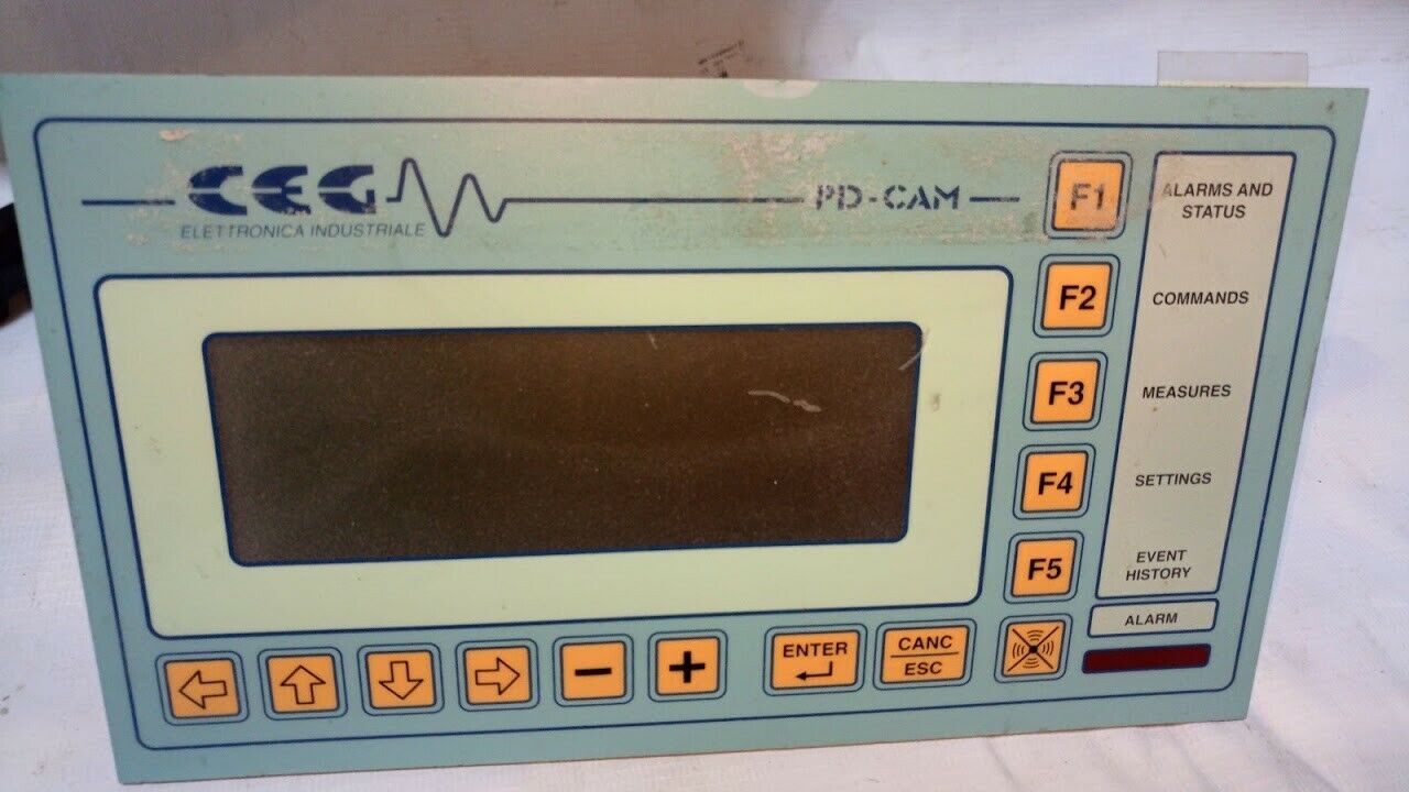CEG Elettronica Industriale PD-CAM P/n 0476-00-013-01 Display Panel As ...